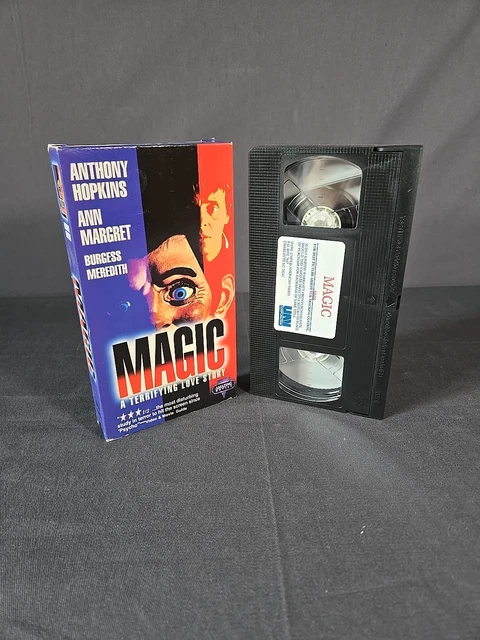 MAGIC VHS 1978 Anthony Hopkins Ann-Margret Burgess Meredith Horror ...