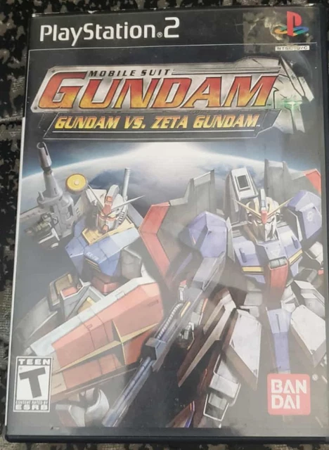 MOBILE SUIT GUNDAM: Gundam vs. Zeta Gundam (PS2 PlayStation 2, 2004 ...