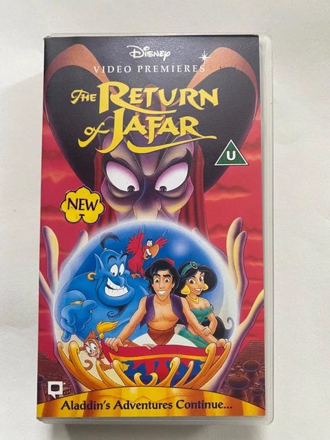 Walt Disney Aladdin The Return Of Jafar Vhs 1995 £475 Picclick Uk