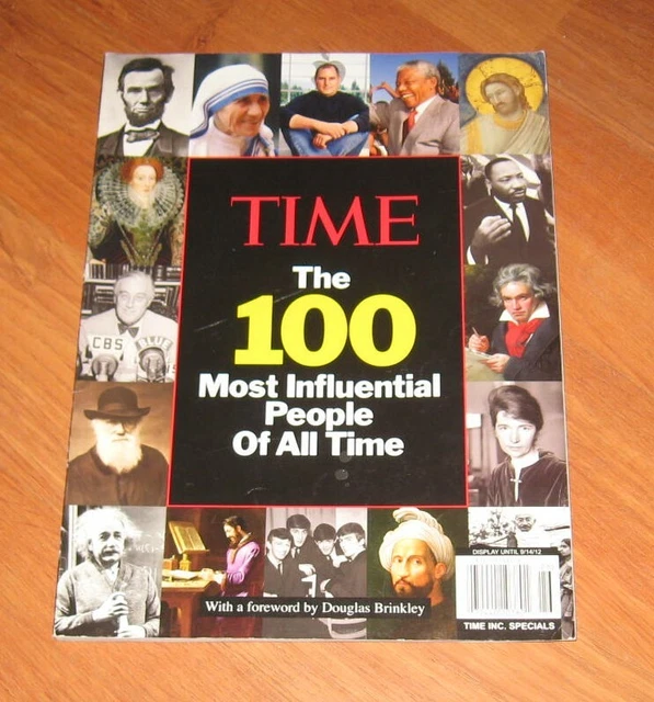 100 MOST INFLUENTIAL People TIME magazine Albert Einstein MARIE CURIE ...