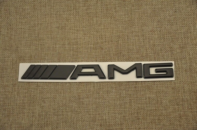 MERCEDES-BENZ SLC SLK Slr Sls-Amg Genuine 3D ‘Amg’ Badge / Emblem For ...
