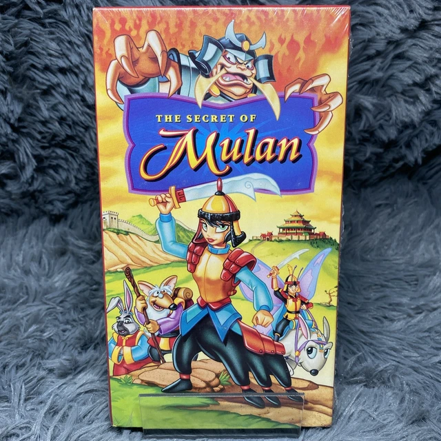 THE SECRET OF Mulan VHS Tape UAV Entertainment Release Animated Movie ...
