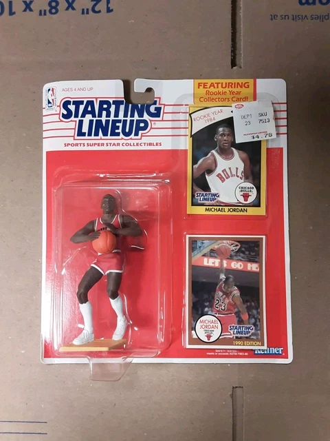 MICHAEL JORDAN KENNER Starting Lineup 1990 NBA Chicago Bulls en boîte ...