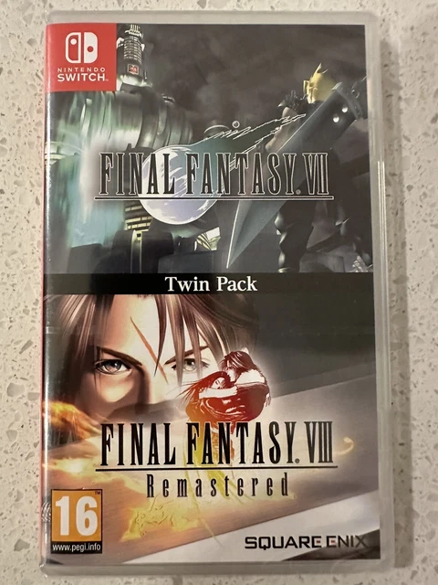 PACK JUMEAU REMASTERISÉ Final Fantasy VII et VIII - Nintendo Switch EUR ...