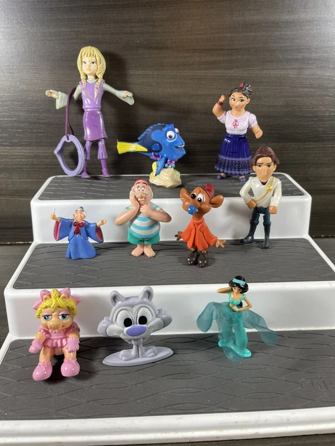 DISNEY FIGURES LOT PVC Cake Toppers Collectible 10 Figures 4 inch ...