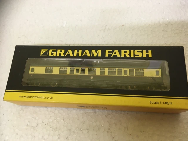 LOT..898...N GAUGE FARISH 374-256A MK1 W15777....CHOCOLATE & CREAM ...