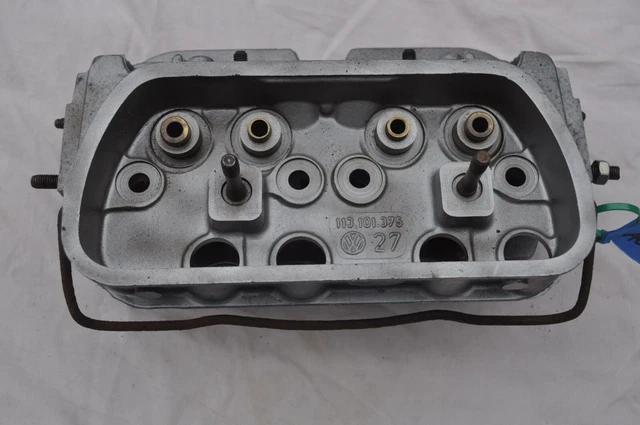VW BEETLE/AIRCOOLED CYLINDER Heads Refurbished 1600 Twinport VW OEM 113 ...