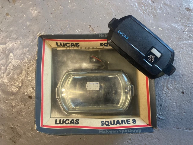 LUCAS SQUARE 8 Spot NOS £50.00 - PicClick UK