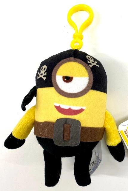 ORIGINAL STUART MINION Minions Under Cost Pirate Keychain Plush 14cm £8 ...