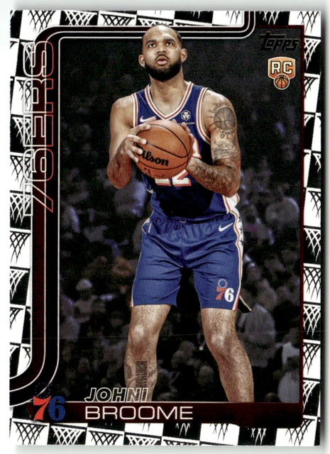 TOPPS NBA FLAGSHIP 2025 No. 235 Johni Broome Novato Tip-Off Holo EUR 2 ...