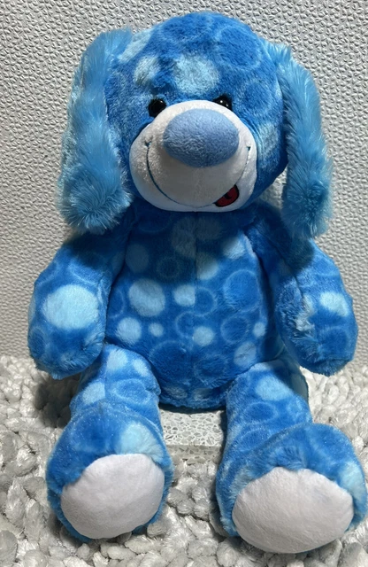 TEDDY MOUNTAIN BLUE Dog Plush 16” £14.00 - PicClick UK