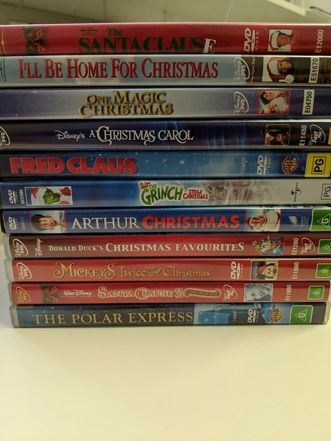 CHRISTMAS MOVIES - 11 x G + PG Rated Kids Bundle - Family DVD Set ...