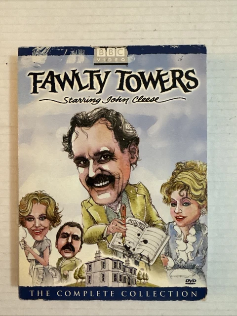 FAWLTY TOWERS - The Complete Set (DVD, 2001, 3-Disc Set) John Cleese ...