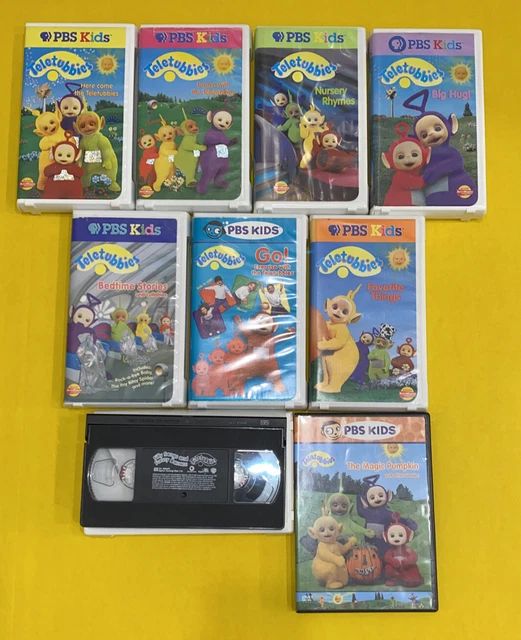 LOT OF 9 Teletubbies 1-DVD & 8-VHS From 1996-2002 $137.51 - PicClick CA