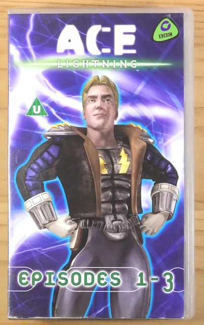 ACE LIGHTNING: EPISODES 1-3 (Rare CBBC VHS!) £6.99 - PicClick UK
