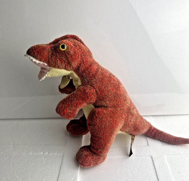 T-REX BROWN DINOSAUR Ravensden Soft Toy Plush Stuffed Animal Summa ...