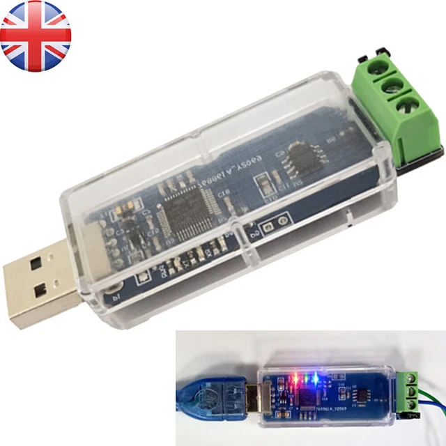 USB TO CAN bus Converter Adapter USB to CAN Module TJA1051T/3 Nonisolated+Shell £15.19 - PicClick UK