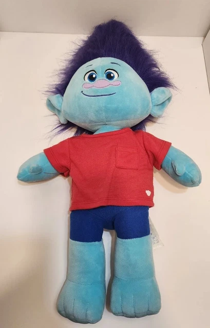 BUILD A BEAR Trolls Branch Disney Plush Happy Branch Troll Stuffed Toy ...