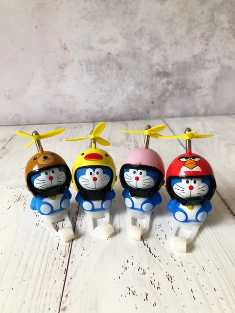 KUMA DORAEMON BIKE Scooter Bell Light Helmet Propeller Car Accessories ...