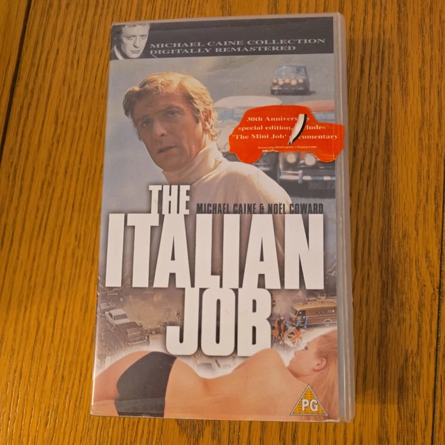 THE ITALIAN JOB - Michael Caine - PAL VHS Video Tape - New and Sealed £ ...