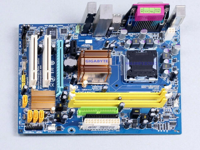 GIGABYTE GA-EG31M-S2 V1.0 Socket 775 Motherboard Intel G31 DDR2 Micro ...