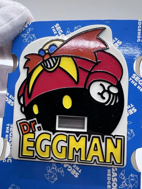 EGGMAN SONIC THE Hedgehog Character Clock Vintage SEGA 1995 Japan ...