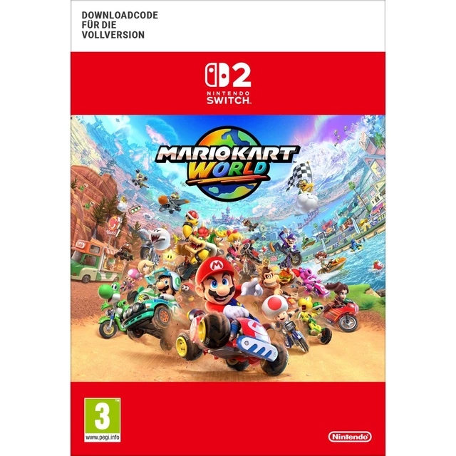 MARIO KART WORLD Nintendo Switch 2 Digital Game Code UK £63.08 ...