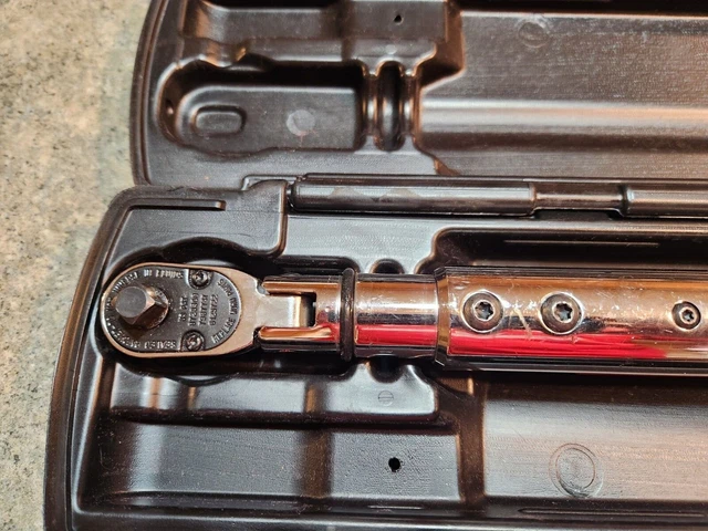 SNAP-ON ATECH2FS100 3/8& Dr (5-100 ft lb) TechAngle Flex Head Torque ...