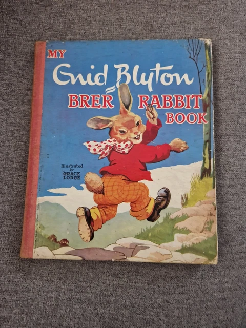 MY ENID BLYTON Brer Rabbit Book. Extremely Rare Vintage Hardback ...