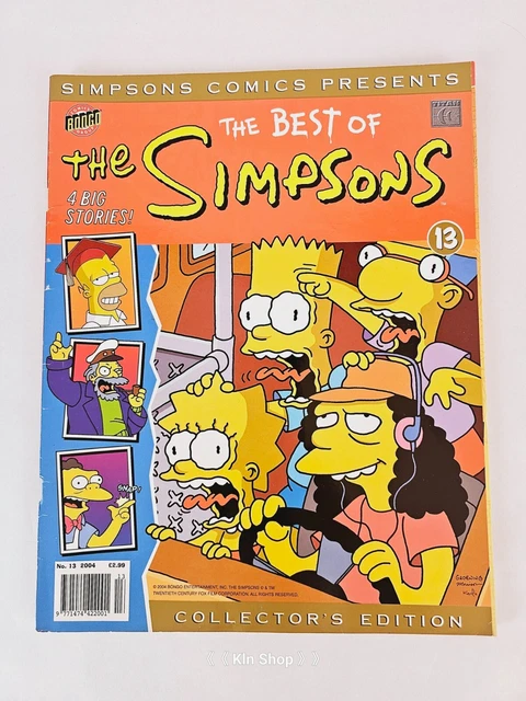 THE BEST OF the Simpsons No.13 2004, Bongo Comics Group, £9.99 ...