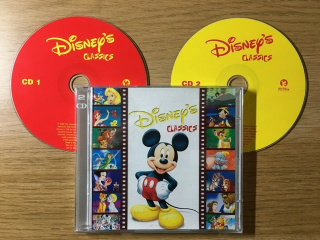 RARE 2006 DISNEY DOUBLE CD ALBUM: DISNEY'S CLASSICS 2 X CDs 28 SONGS ...