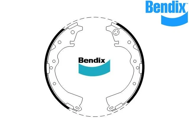 BENDIX BRAKE SHOE Set For Toyota Hilux 97-05 3.0D RWD Ute DSL BS1768 ...
