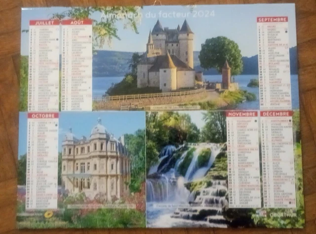 CALENDRIER LA POSTE 2024, Almanach du facteur EUR 9,90 - PicClick FR