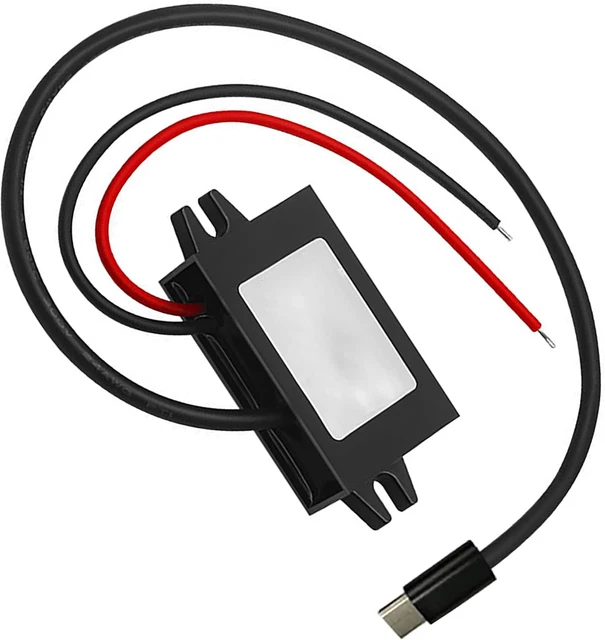 DC12V/24V TO 5V 3A Dual USB Converter Buck Module Power Adapter DC ...