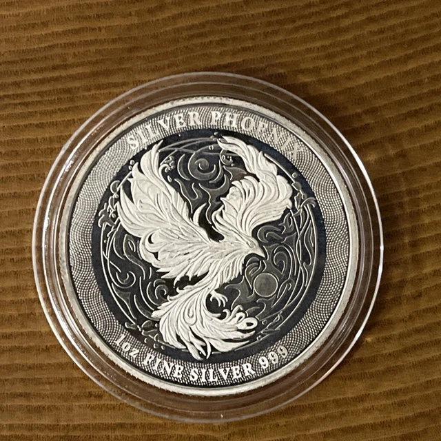 1 TROY OZ 2025 Phoenix Niue.999 Fine Silver Coin In Capsule £44.38 ...
