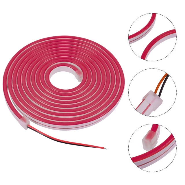 1 SET 12V Silicone Neon Lights LED Light Strips Waterproof Strips Neon ...