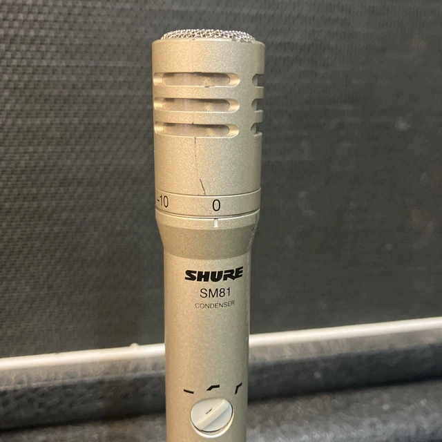 SHURE SM81 SDC Small Diaphragm Condenser Pencil Microphone £229.49 ...
