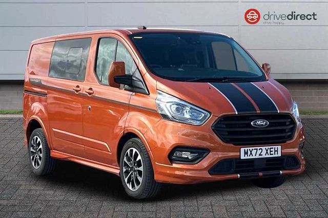 FORD TRANSIT CUSTOM 2.0 310 EcoBlue Sport Panel Van 5dr Diesel Auto L1 ...