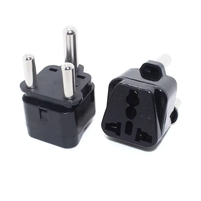 LARGE SOUTH AFRICA Plug (Type M), 15A 250V AC Power Socket AU US UK to ...