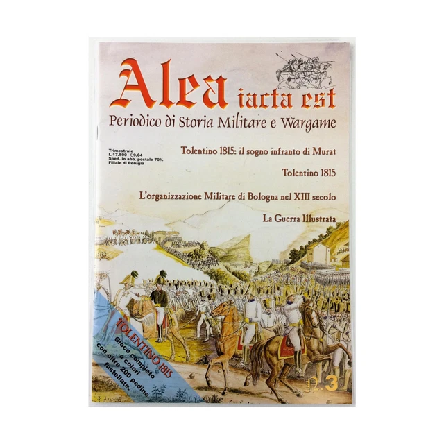 ALEA IACTA EST Revue #3 W/Tolentino 1815 Mag VG+ EUR 58,22 - PicClick FR