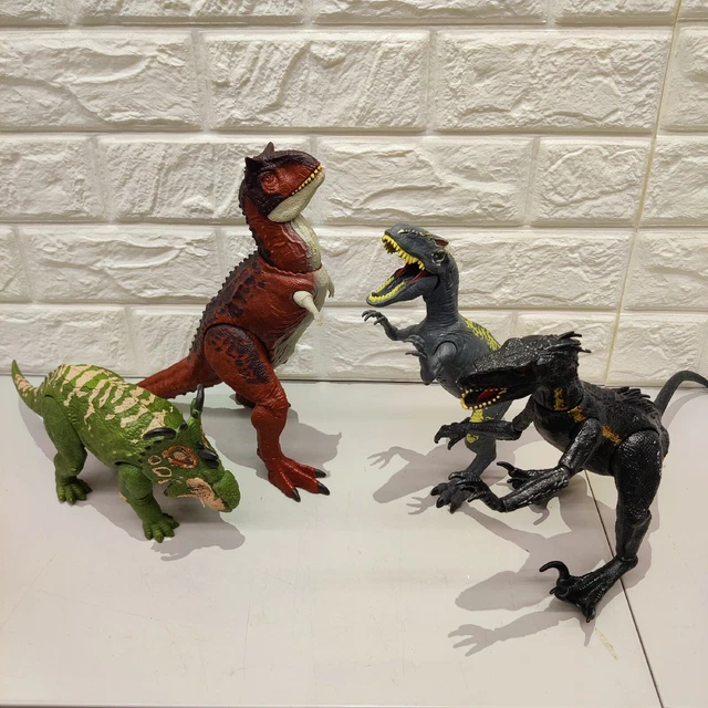 JURASSIC WORLD PARK Dominion Sinoceratops Indoraptor Carnotaurus ...