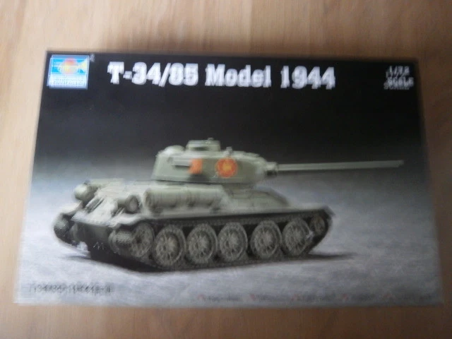 TRUMPETER 07207 T-34/85 Model 1944 1/72 scale. £15.99 - PicClick UK