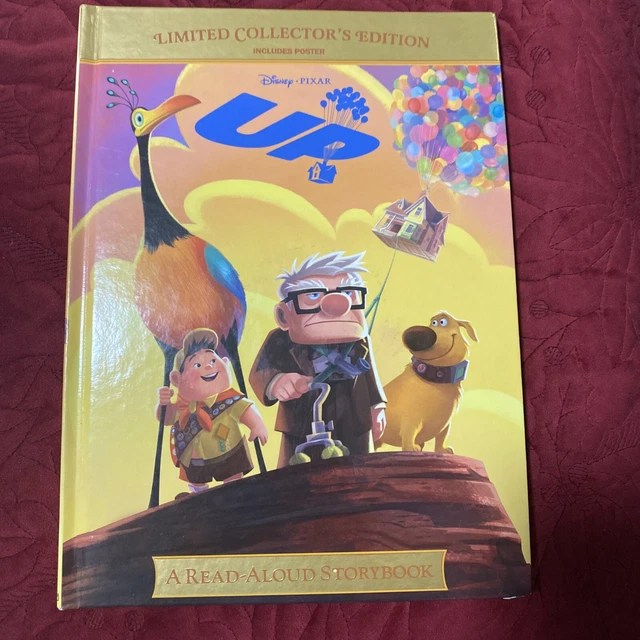 DISNEY PIXAR LIMITED Collector’s Edition of UP Story Book. Comes With ...