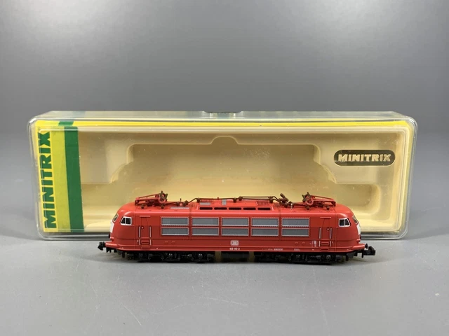 LOCOMOTIVA SPUR N MINITRIX 12933 FERROVIE DELLO Stato br 103 115-2 ...