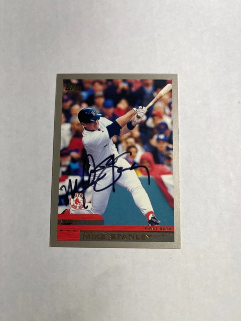 CARTE SIGNÉE BOSTON Red Sox MIKE STANLEY EUR 6,72 - PicClick FR