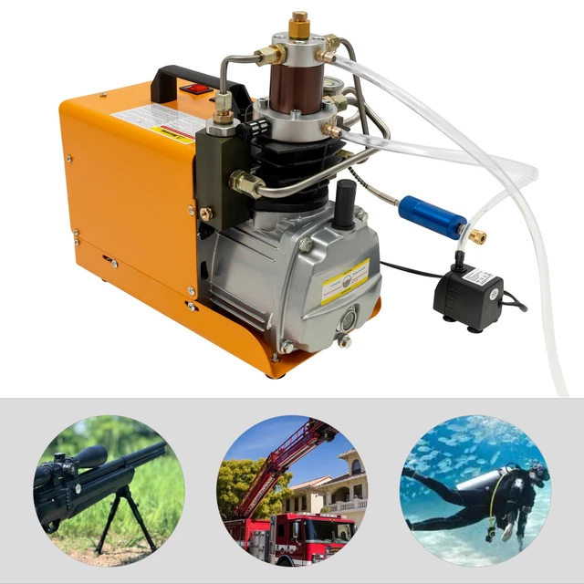 300 BAR ELEKTRISCHE Hochdruck Kompressor Luftkompressor PCP ...