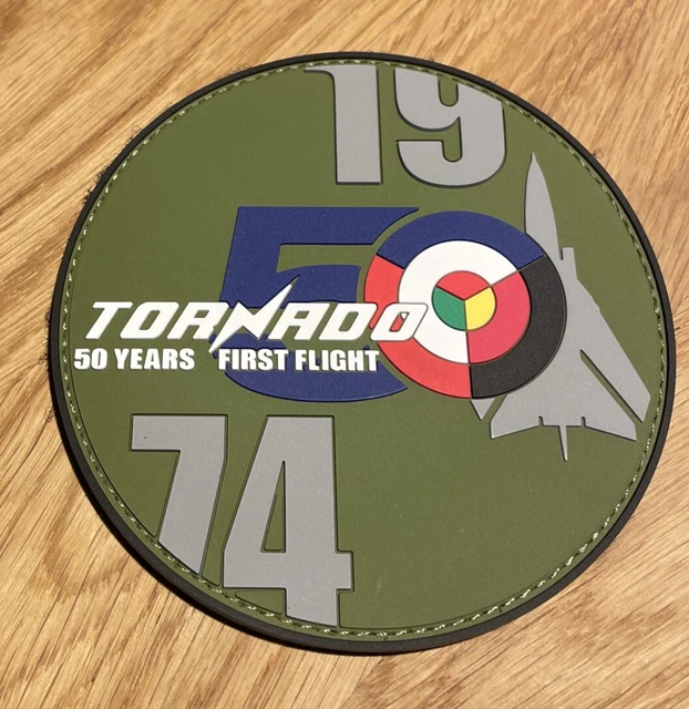 TORNADO AUFNÄHER LUFTWAFFE 50 Jahre Air Force Patch Limitiert 50 Jahre ...