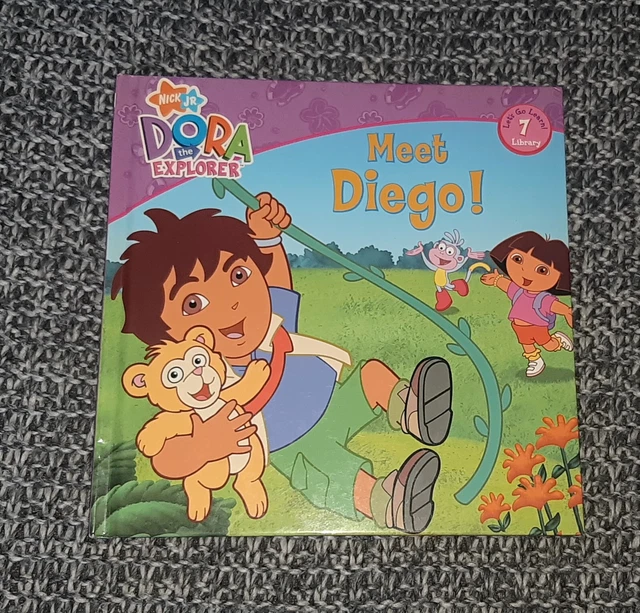 DORA THE EXPLORER Book- Meet Diego! by Leslie Valdes £1.50 - PicClick UK