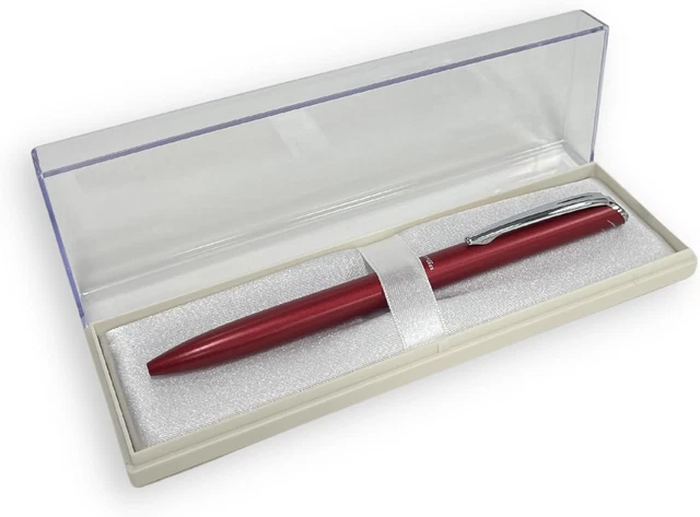 ENERGEL PREMIUM PEN 0.7Mm Medium Nib Red Barrel Black Ink in a Premium ...