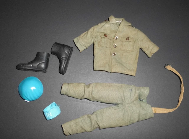 VINTAGE PALITOY ACTION Man UN - Part Uniform. £32.99 - PicClick UK